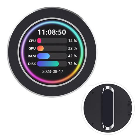 2 1 Usb Monitor With Aio Lcd Screen The Pi Hut