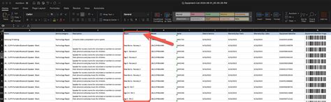 Asset Pro Filtering And Sorting Equipment Bar Codes To Print Espace
