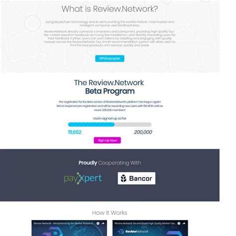 Review Network Rew Ico Rating And Overview Icomarks