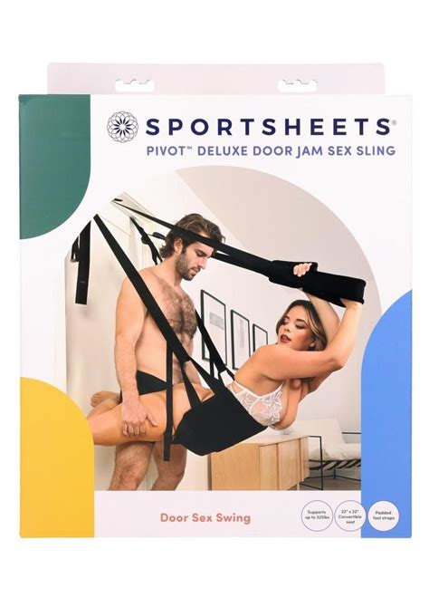Pivot Deluxe Door Jam Sex Sling Black Pure Pleasure Toys