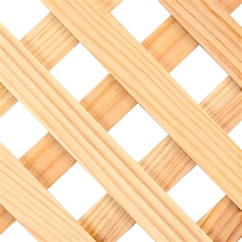 Diamond Trellis Panels Custom Size Available Pine