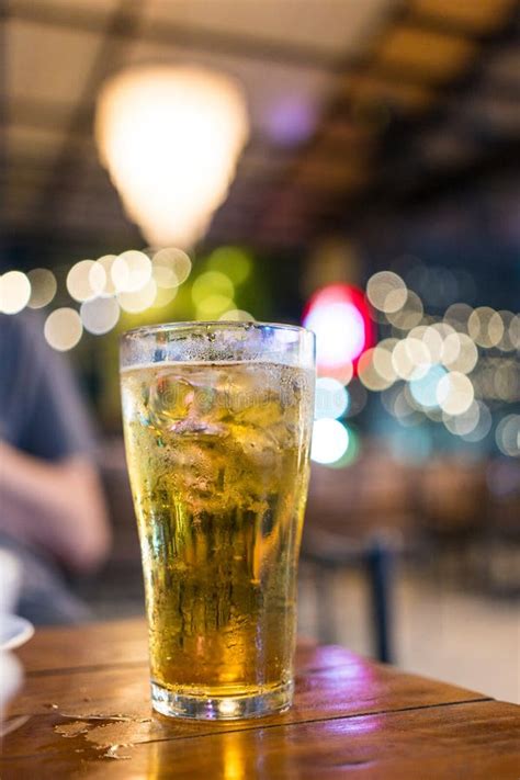 Fresh Cold Beer In Glass Stock Image Image Of Closeup 341671707