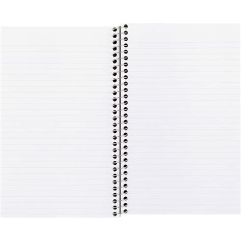 Mead Spiral Bound 3 Subject Perforated Notebook 150 Ct College Ruled 6 X 9 1 2 White Paper