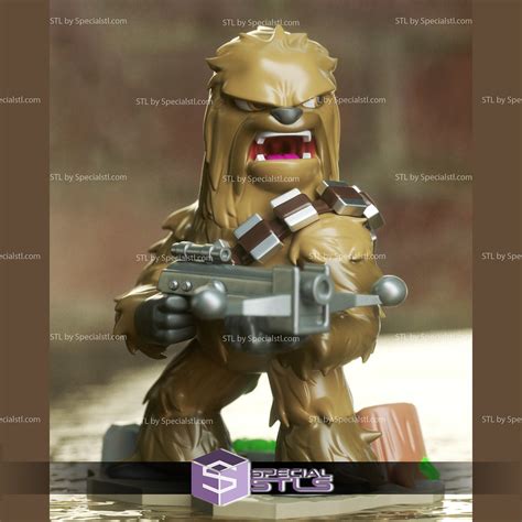 Chibi Stl Collection Chewbacca Chibi Specialstl