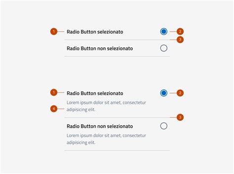 Radio Button Designers Italia