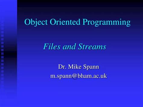 PPT Object Oriented Programming PowerPoint Presentation Free Download ID