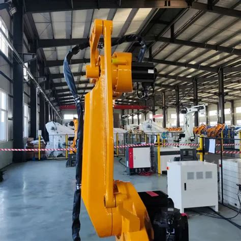 Advanced 4 Axis Industrial Robot Arm For Handling Palletizing And