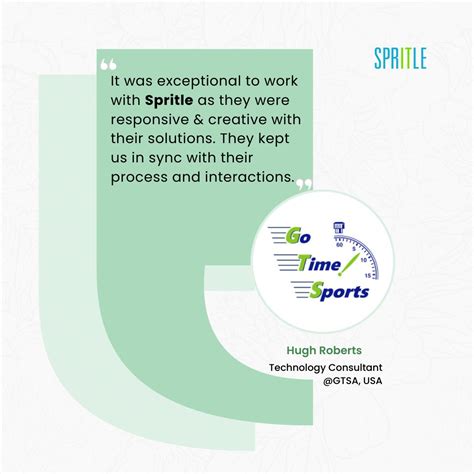 Spritle Software On Linkedin Spritlesoftware Spritle Gtsa Testimonial Softwaredevelopment