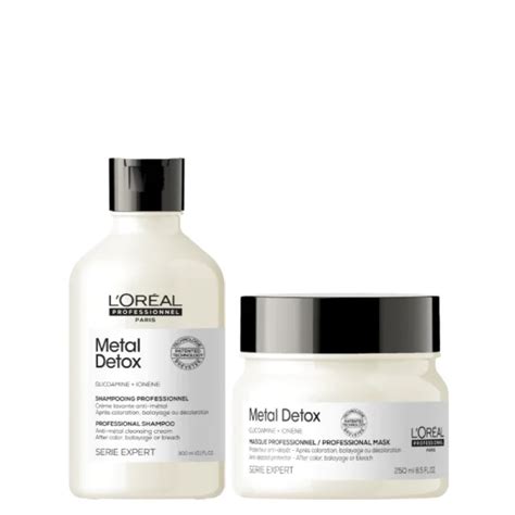 Kit Loreal Detox Shampoo Y Mascara 250ml Wowbelleza