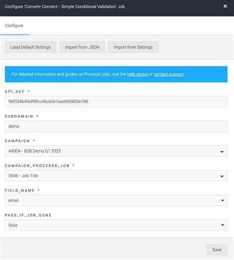Convertr Connect Simple Conditional Validation Convertr Help Centre