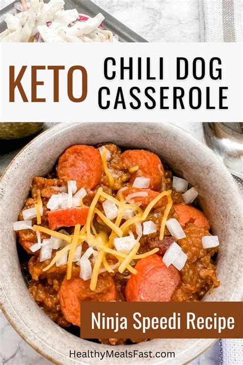 Healthy Ninja Speedi Chili Dogs