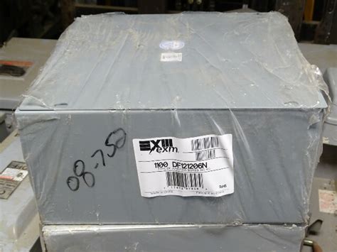 EXM Type DF Junction Box X X DF N Joseph Fazzio Incorporated