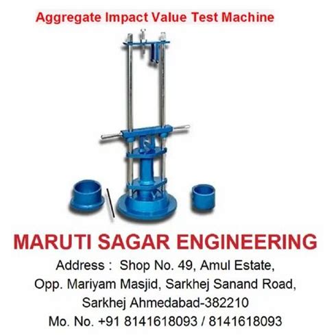Aggregate Impact Testing Machine Capacity Stoc Automation Grade