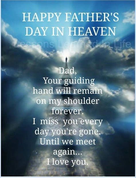 Happy Father S Day In Heaven Artofit
