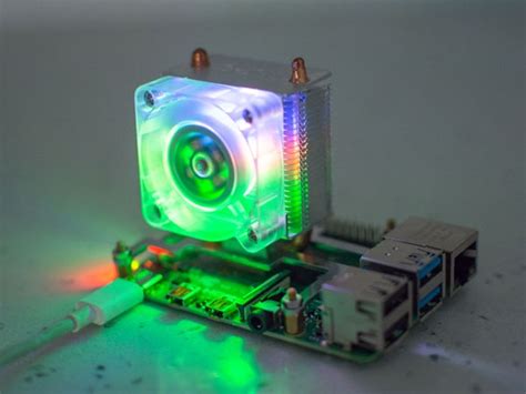 ICE Tower CPU Cooling Fan For Raspberry Pi Buy In Australia SS114992048 Seeed Studio