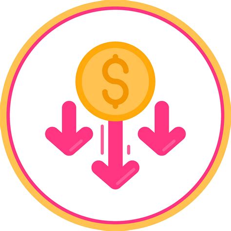 Decrease Flat Circle Uni Icon 38885283 Vector Art At Vecteezy