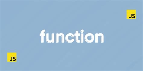 Как работают функции в Javascript