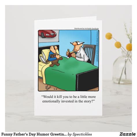 Funny Fathers Day Humor Greeting Card Zazzle Father Humor Funny