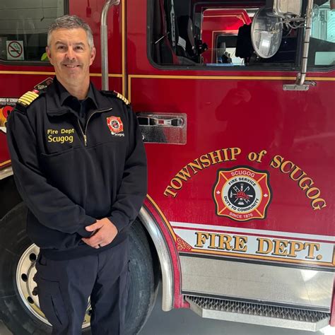 Introducing Mike Matthews As New Scugog Fire Chief Township Of Scugog