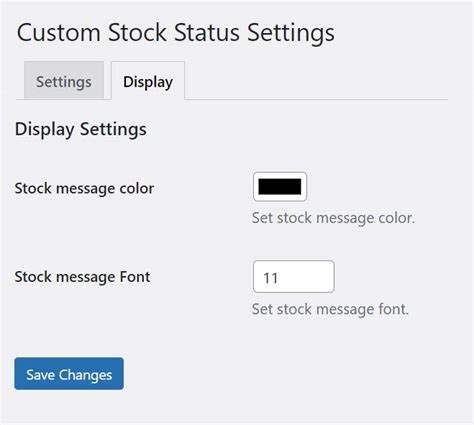 Woocommerce Custom Stock Status Plugin Addify