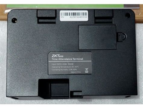 ZKTeco Biometric Fingerprint Time And Attendance Device Computers Tech Office Business