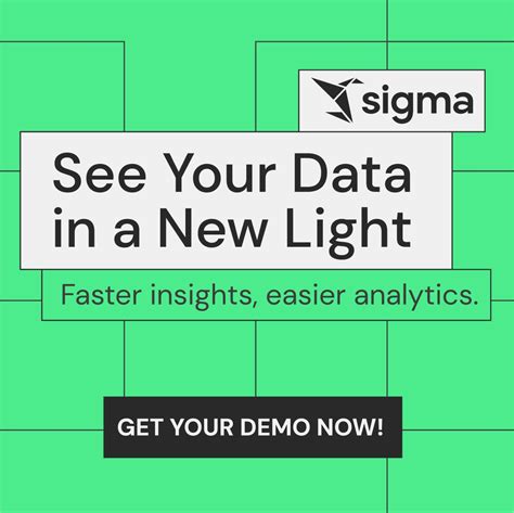 Business Intelligence Demo Request Sigma Sigma
