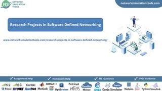 Research Projects In Software Defined Networking Ideas PPT