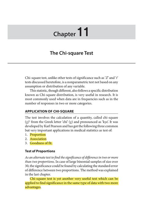Chi Sq Mahajan Stats Chi Square Test Chi Square Test Unlike Other