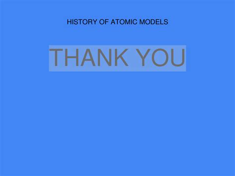 History Of Atomic Models PowerPoint Slides LearnPick India