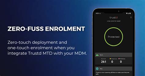 New One Touch Enrolment In Trustd Mtd Traced