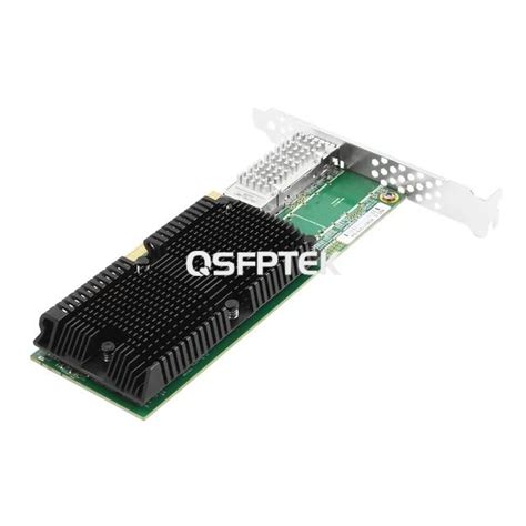 100g Single Port Qsfp28 Intel E810 Cam1 Based Ethernet Network Interface Card