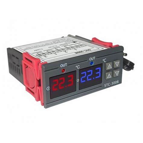 Stc 3008 Computer Digital Display Intelligent Dual Control Electronic Thermostat Dual Display