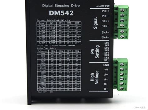 Stm32f407步进电机控制及dm542驱动器使用 Csdn博客