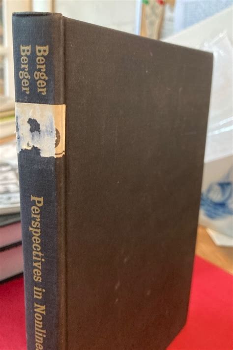 Perspectives In Nonlinearity An Introduction To Nonlinear Analysis