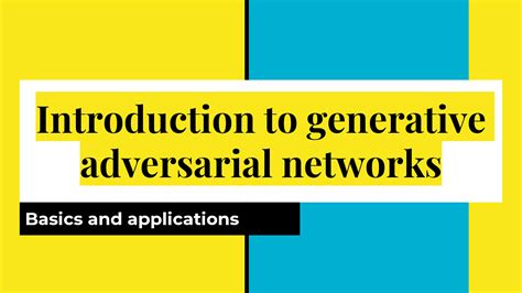 Solution Introduction To Generative Adversarial Networks Studypool