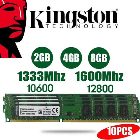 Kingston Gb Gb Gb Gb Pc Pcs Mhz Mhz G G Ram Pc Memory Ram