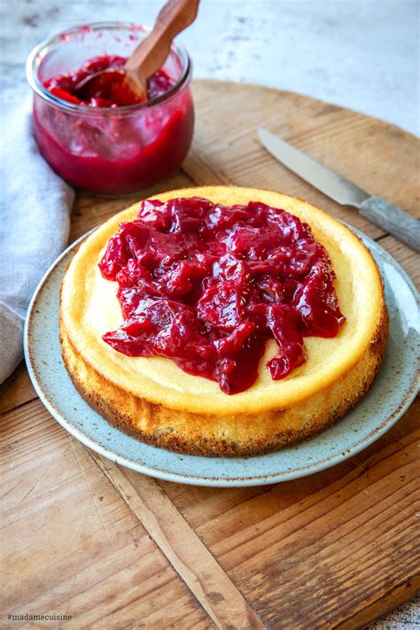 Käsekuchen Mit Pflaumen Madame Cuisine