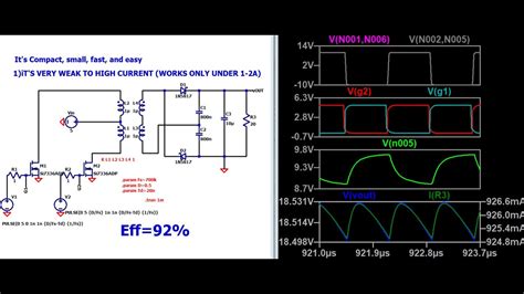 LTSPICE Push Pull For Aux Power Supply YouTube