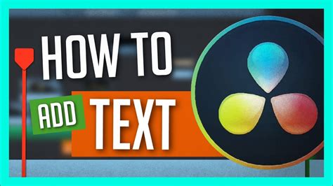 How To Insert Text In Davinci Resolve Innovativetake