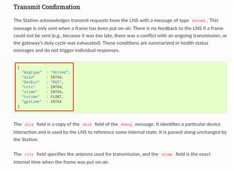 Seqno Field In Dntxed Messages · Issue 119 · Lorabasics Basicstation · Github