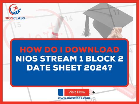 How Do I Download NIOS Stream Block Date Sheet