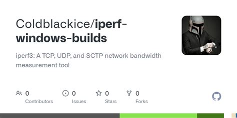 Github Coldblackiceiperf Windows Builds Iperf3 A Tcp Udp And Sctp Network Bandwidth