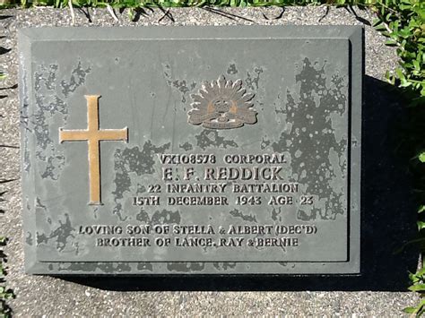 Corporal Edward Francis Reddick 1920 1943 Find A Grave Memorial