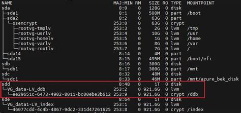 Creation Of A Deduplication Database Partition On A Linux Media Agent With Encrypted Disk