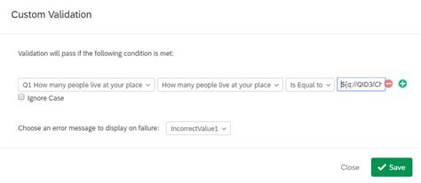 Constant Sum Must Total Validation Option Where The Total Equals The Response To Previous Q