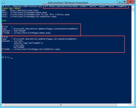Replace Ce Se Web Part Content Ps1 Spjeff