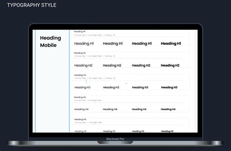 Typography For Uiux Figma