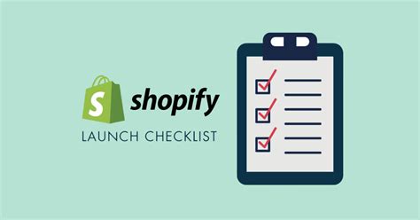The Essential Shopify Checklist For New Businesses