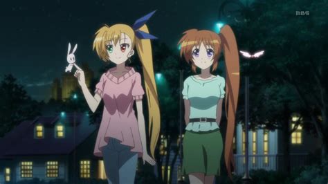 Magical Girl Lyrical Nanoha Vivid 01 Returning Home To A Great