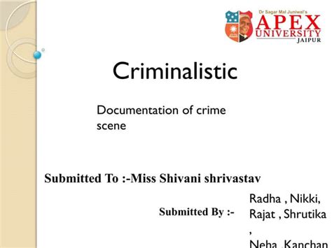 Crime Scene Documentationsketching Pdf
